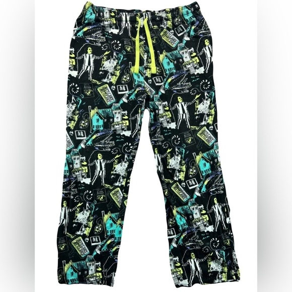 Hot Topic | Pants | Beetlejuice Hot Topic Sweatpants Mens Xl Black ...